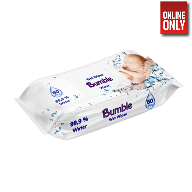BUMBLE BABY WIPES 60PCS | SIMP-3083 - HSDS Online