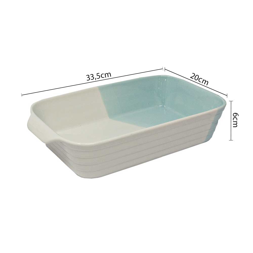 PORCELAIN NON STICK BAKING TRAY | BKF-CL13C13 - HSDS Online