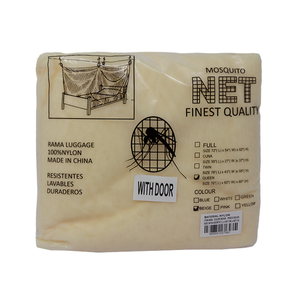 MOSQUITO NET NYLON (FULL) WITH HANGING STRINGS | VARIETY - HSDS Online