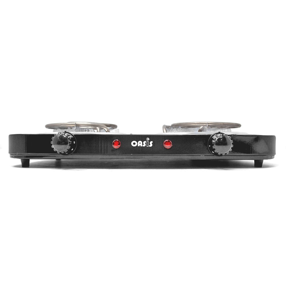 OASIS ELECTRIC HOT PLATE DOUBLE BURNER | OA-9002 - HSDS Online