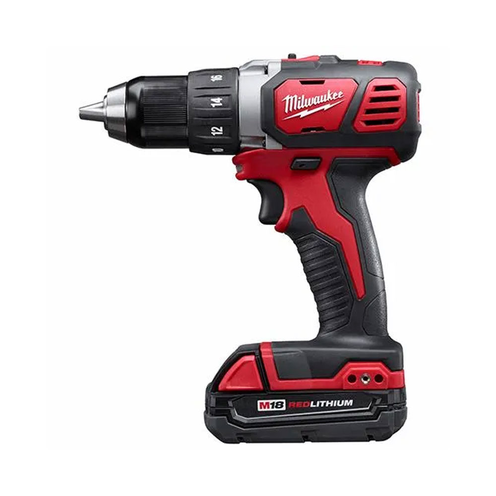 MILWAUKEE M18™ COMPACT 1/2" CORDLESS DRILL DRIVER KIT | 2606-22CT ...