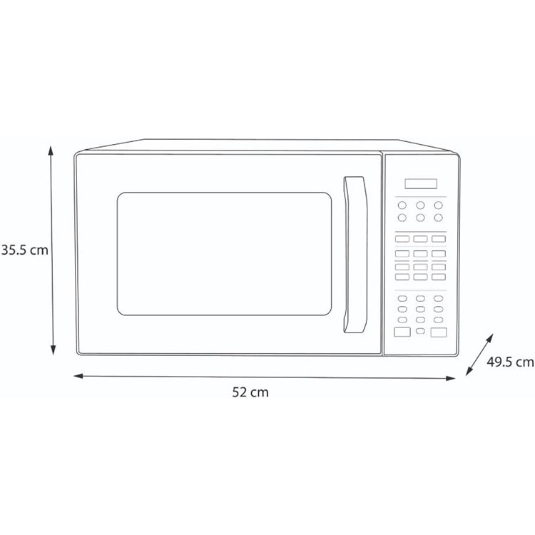 GOOD QUALITY MMDXX11S2BW-CA | MIDEA 1.1 CU.FT MICROWAVE WHITE & BLACK