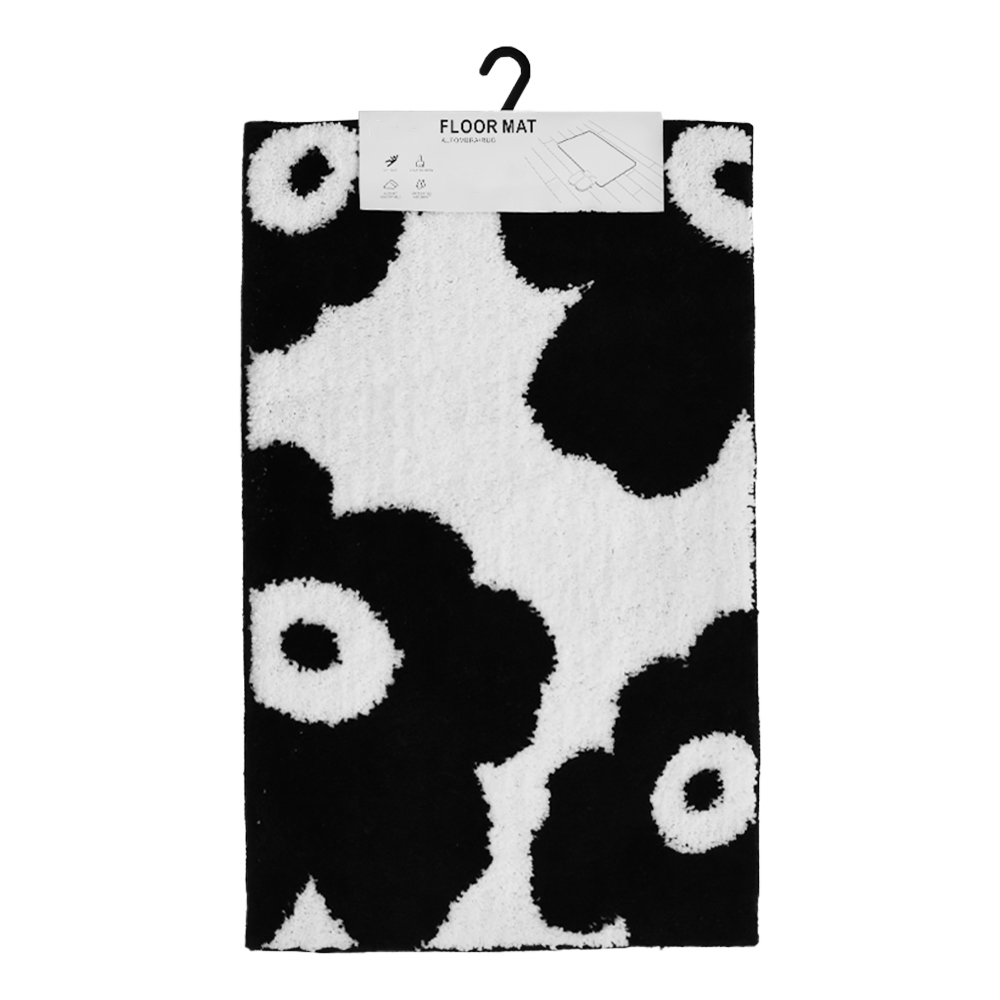 Luxury Anti Slip Floor Mat – Bold Flower Pattern | 23054246