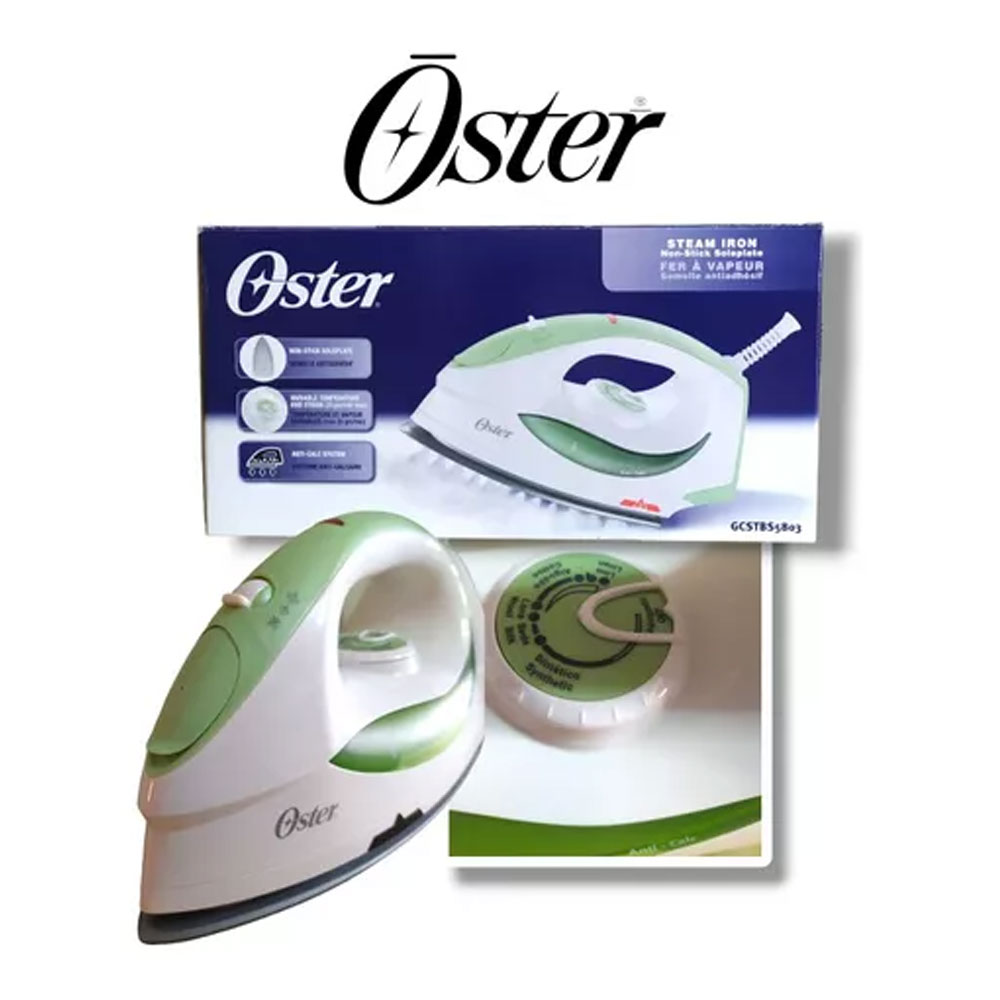 The best Oster steam iron non-stick soleplate | 5803-013