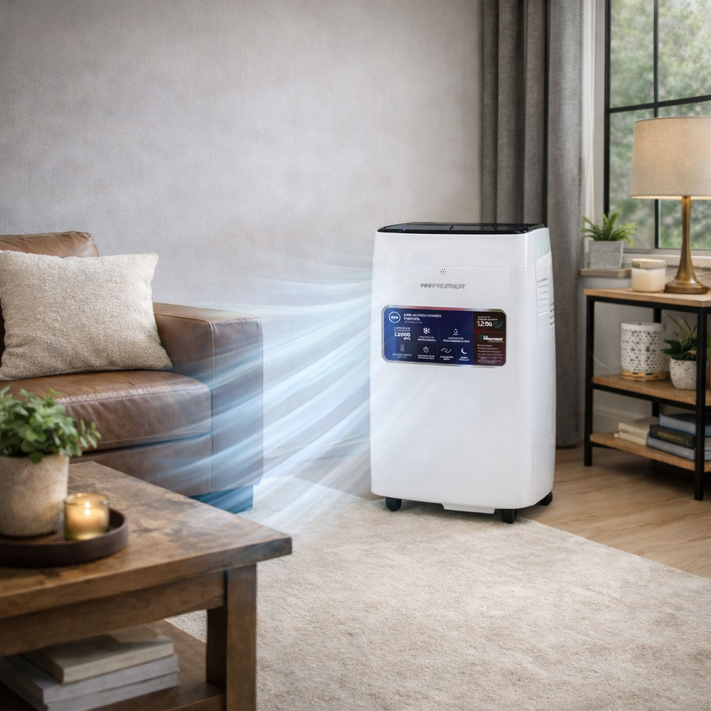 The best PREMIER 12000 BTU PORTABLE AIRCO WHITE 110V