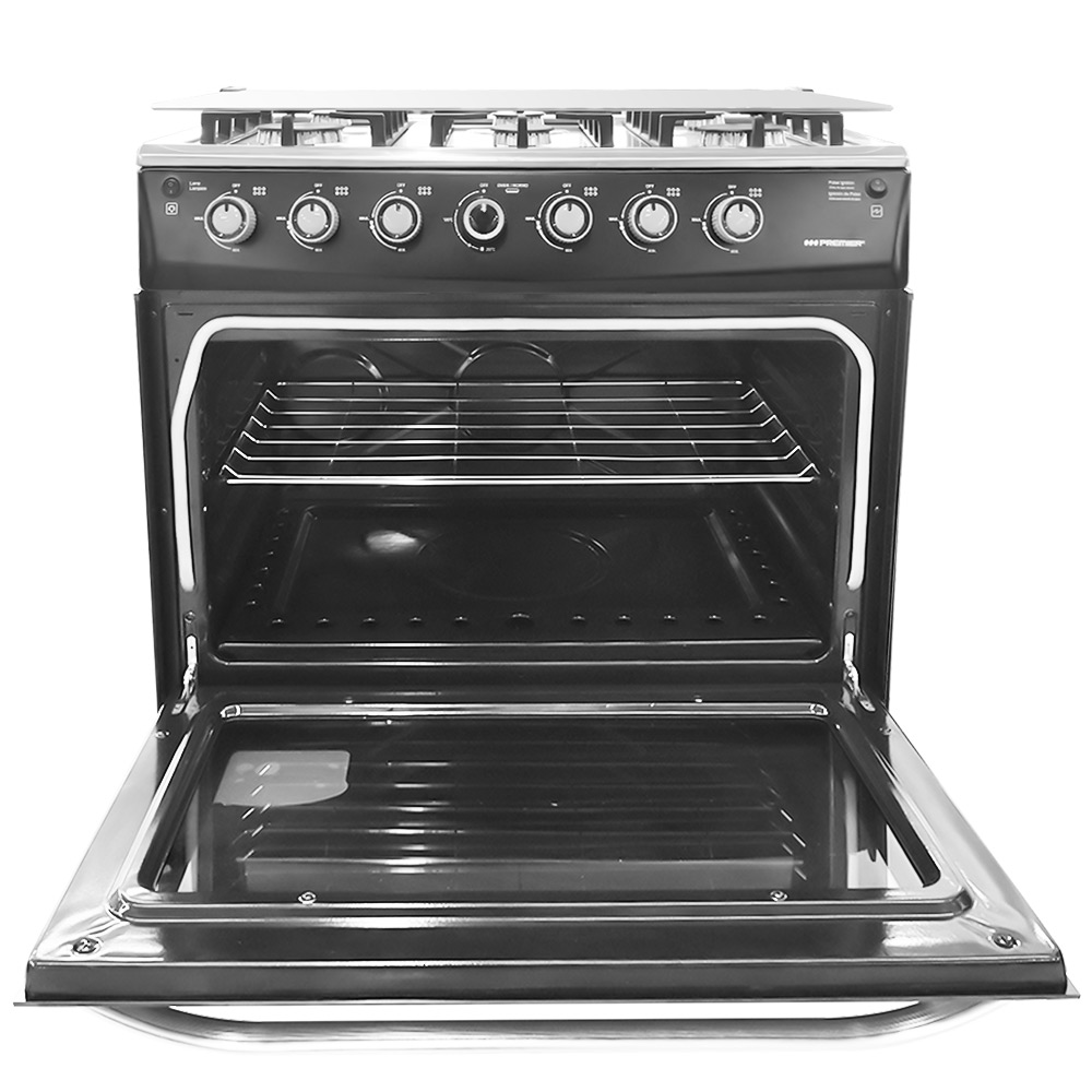 Premier 6 burner gas range EF-8691NG306B1 | Exceptional Value