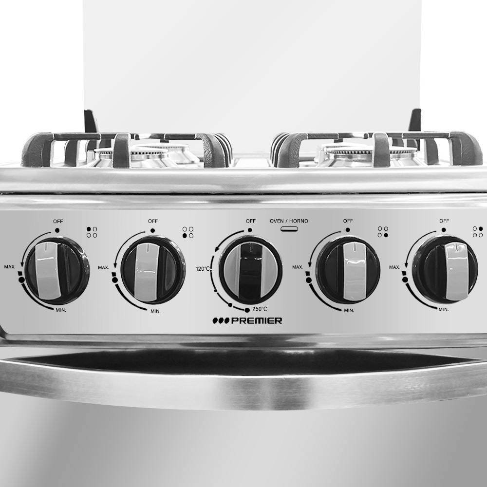 Premier 4 Burner Gas Range EF-8935NG204T | Elegant Quality